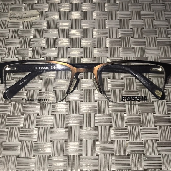 Fossil | Accessories | Fossil Stainless Steel Men Frame | Poshmark
